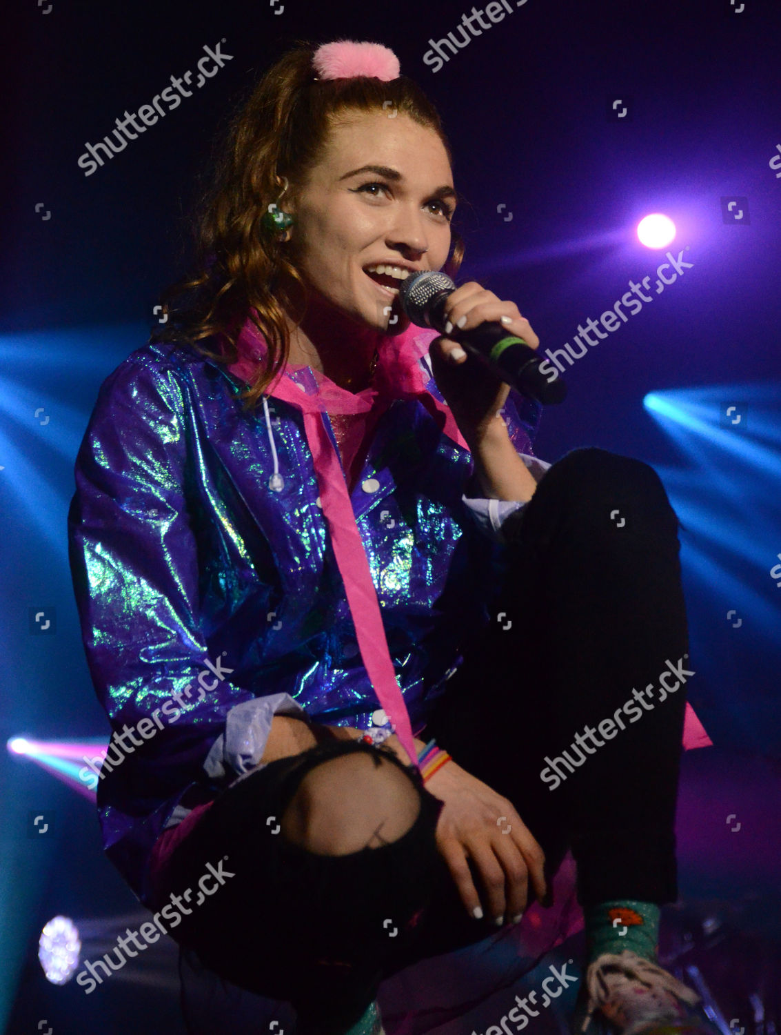 Lead Singer Mandy Lee Band Misterwives Editorial Stock Photo - Stock ...