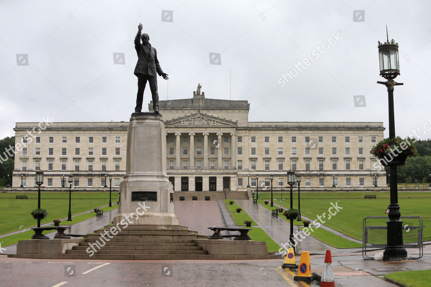 Statue Lord Edward Carson Grounds Stormont Editorial Stock Photo ...