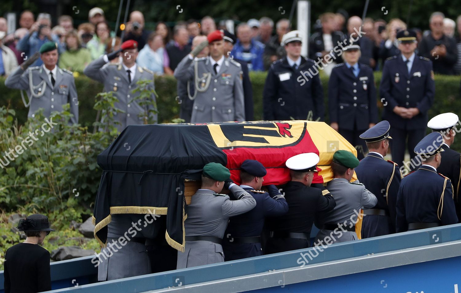 Coffin Late Former Chancellor Helmut Kohl Editorial Stock Photo - Stock ...