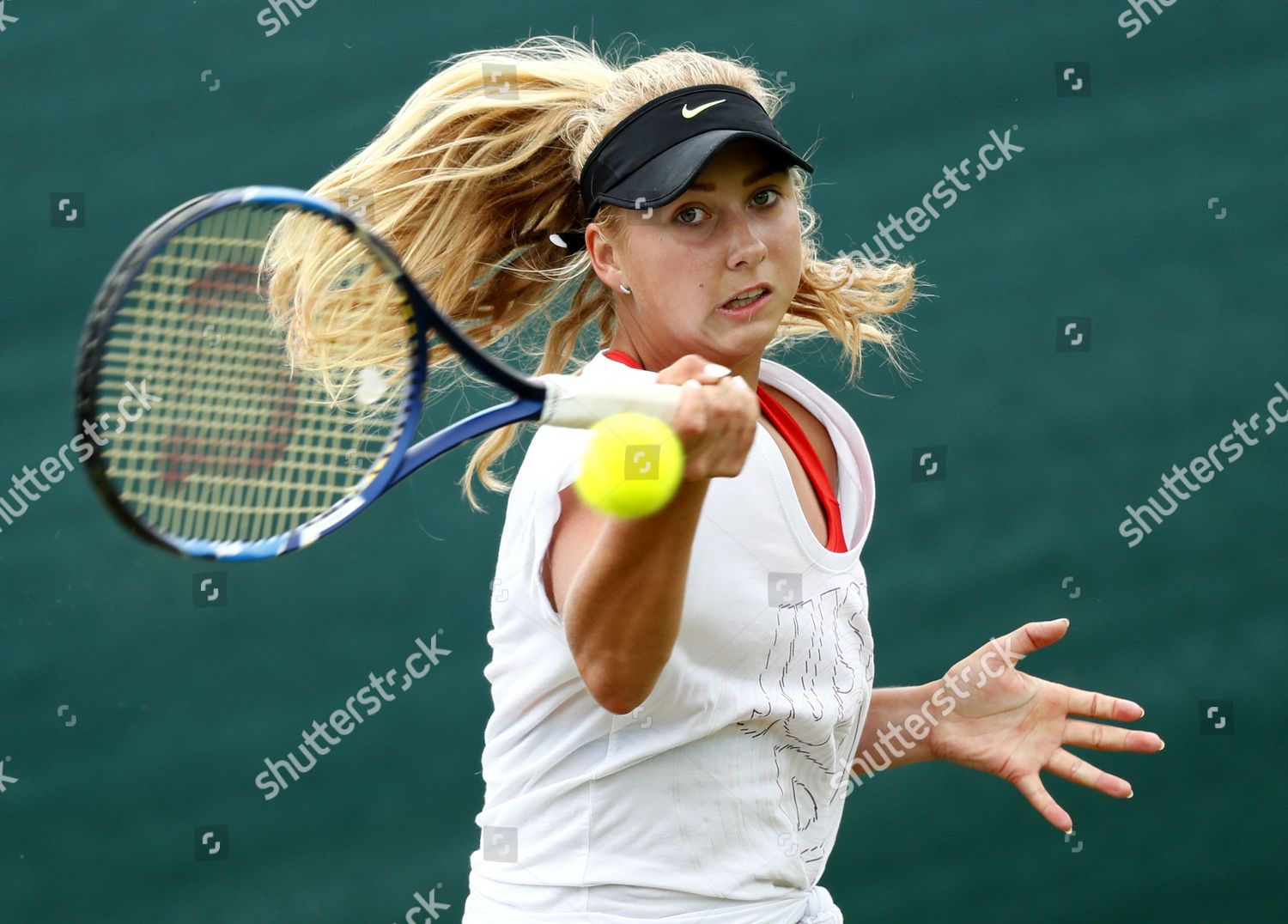 Anastasia Potapova Russia Action During Training Editorial Stock Photo ...