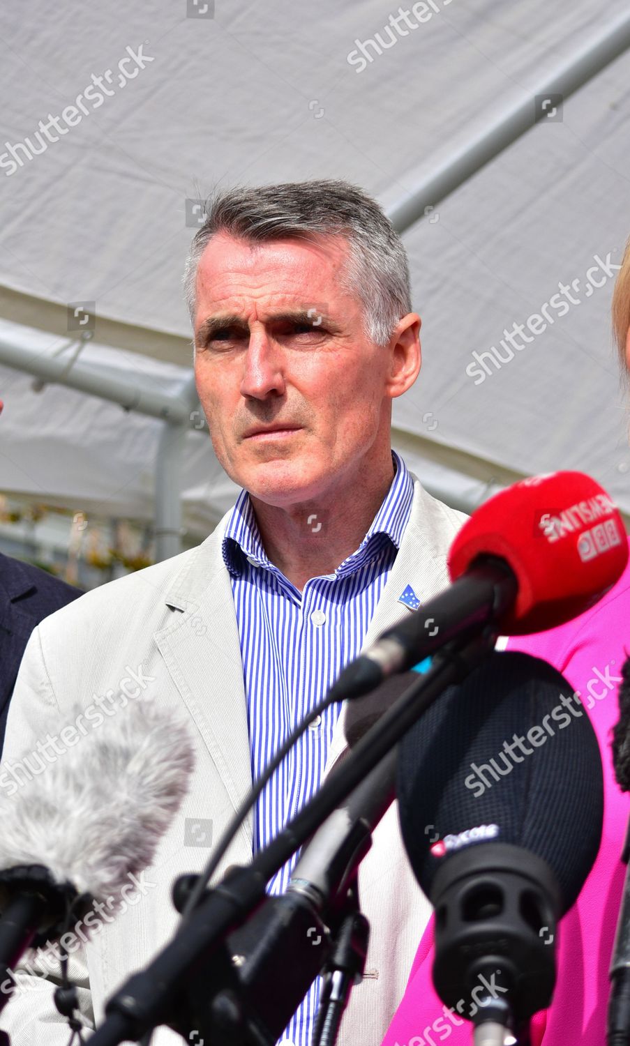Sinn Declan Kearney During Press Conference Editorial Stock Photo ...