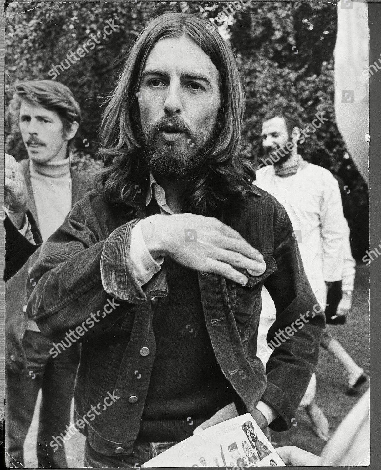 George Harrison Attends Press Conference Sydenham Editorial Stock Photo ...