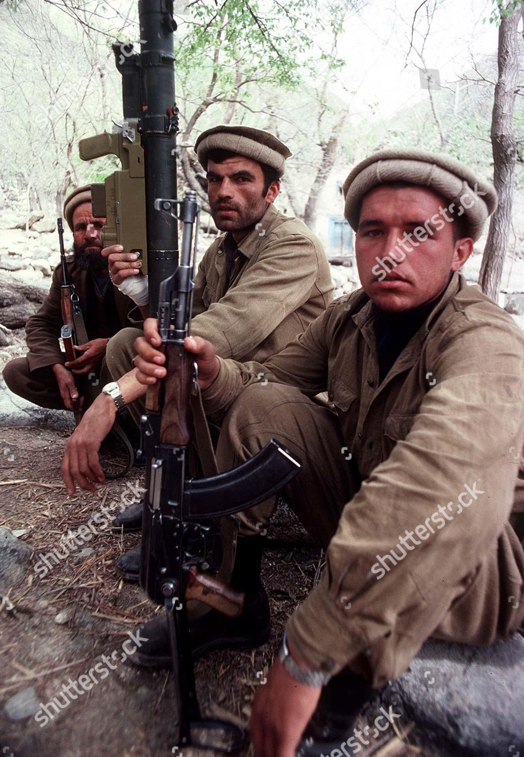 Afghanistan Civil War Afghan Rebels Editorial Stock Photo - Stock Image ...