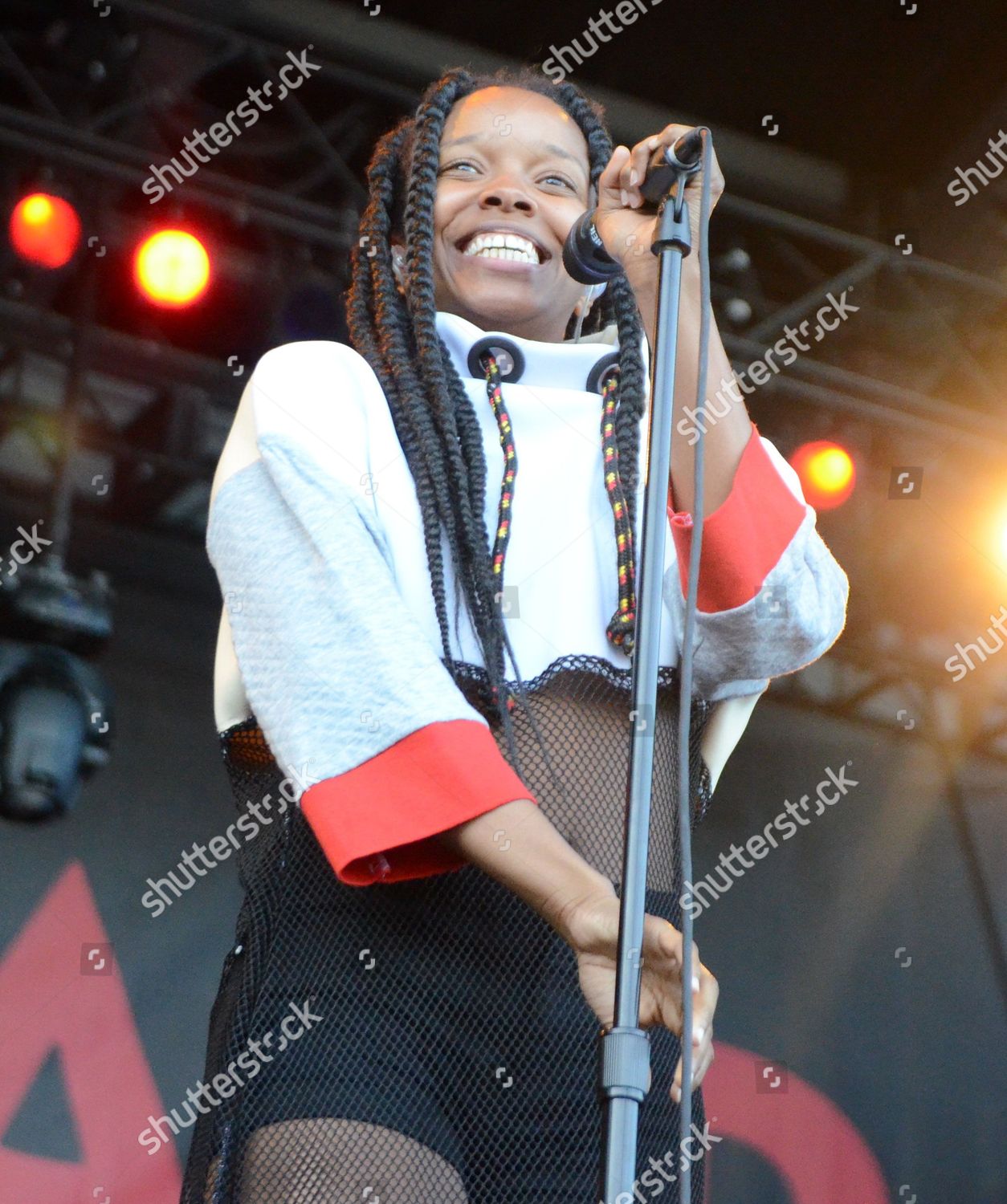 Singer Songwriter Jamila Woods Performs Live Editorial Stock Photo ...