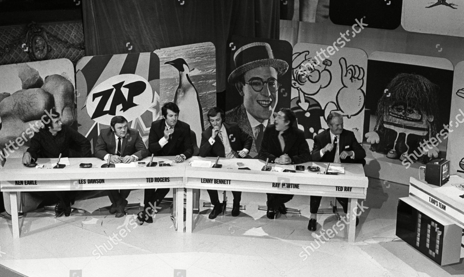 Ken Earle Les Dawson Ted Rogers Editorial Stock Photo - Stock Image ...