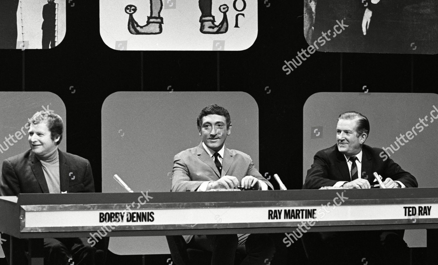 Bobby Dennis Ray Martine Ted Ray Editorial Stock Photo - Stock Image ...