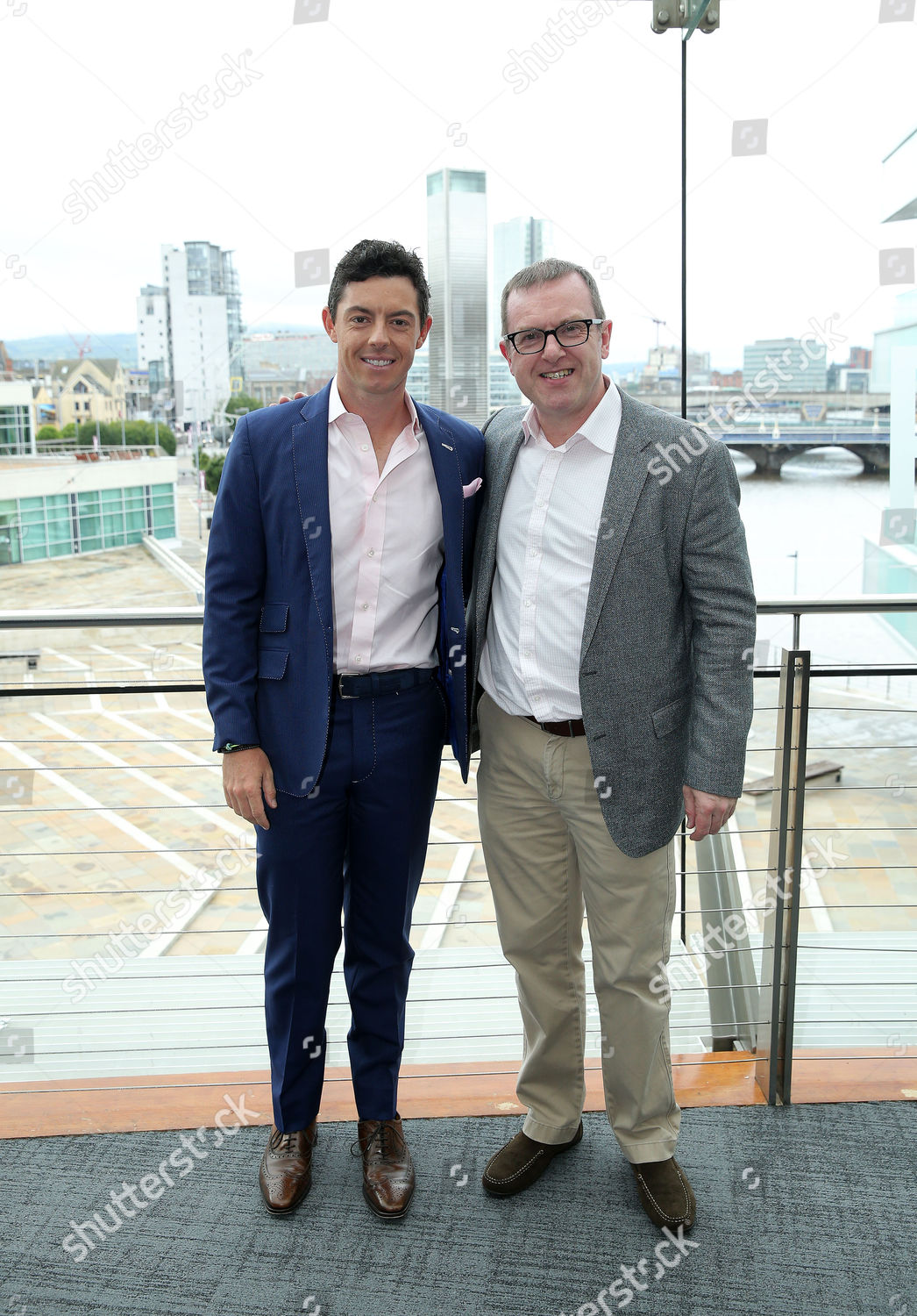 Rory Mcilroy Barry Funston Chief Executive Editorial Stock Photo ...