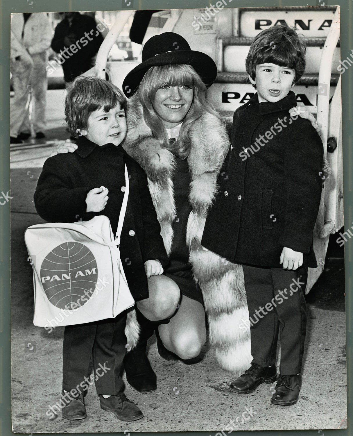 ACTRESS CAROL WHITE HER SONS STEPHEN Editorial Stock Photo - Stock ...