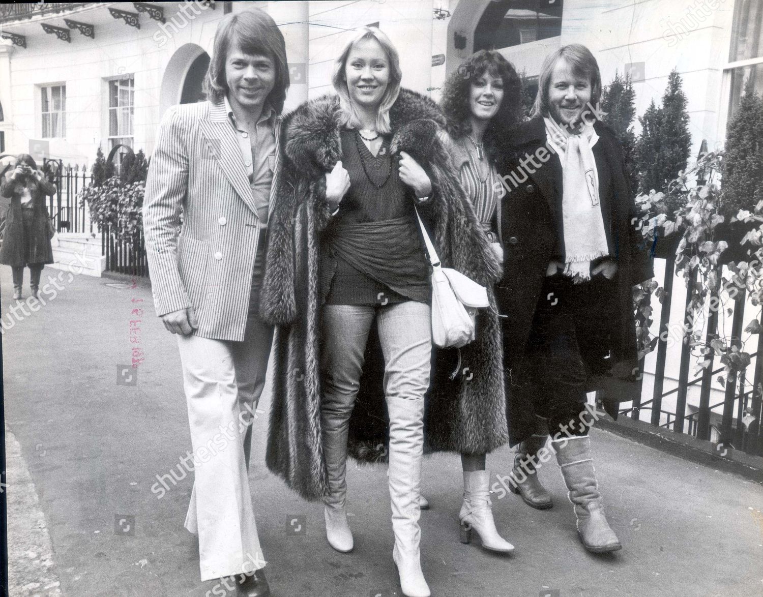 Pop Group Abba 1978 Pictured Swedish Editorial Stock Photo - Stock ...