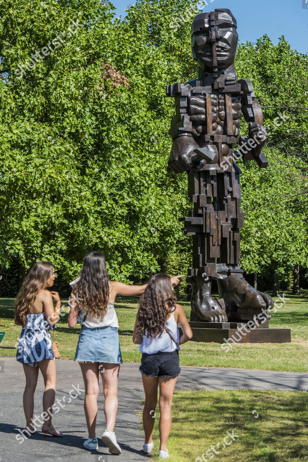 Eduardo Paolozzi Vulcan 1999 Editorial Stock Photo - Stock Image ...