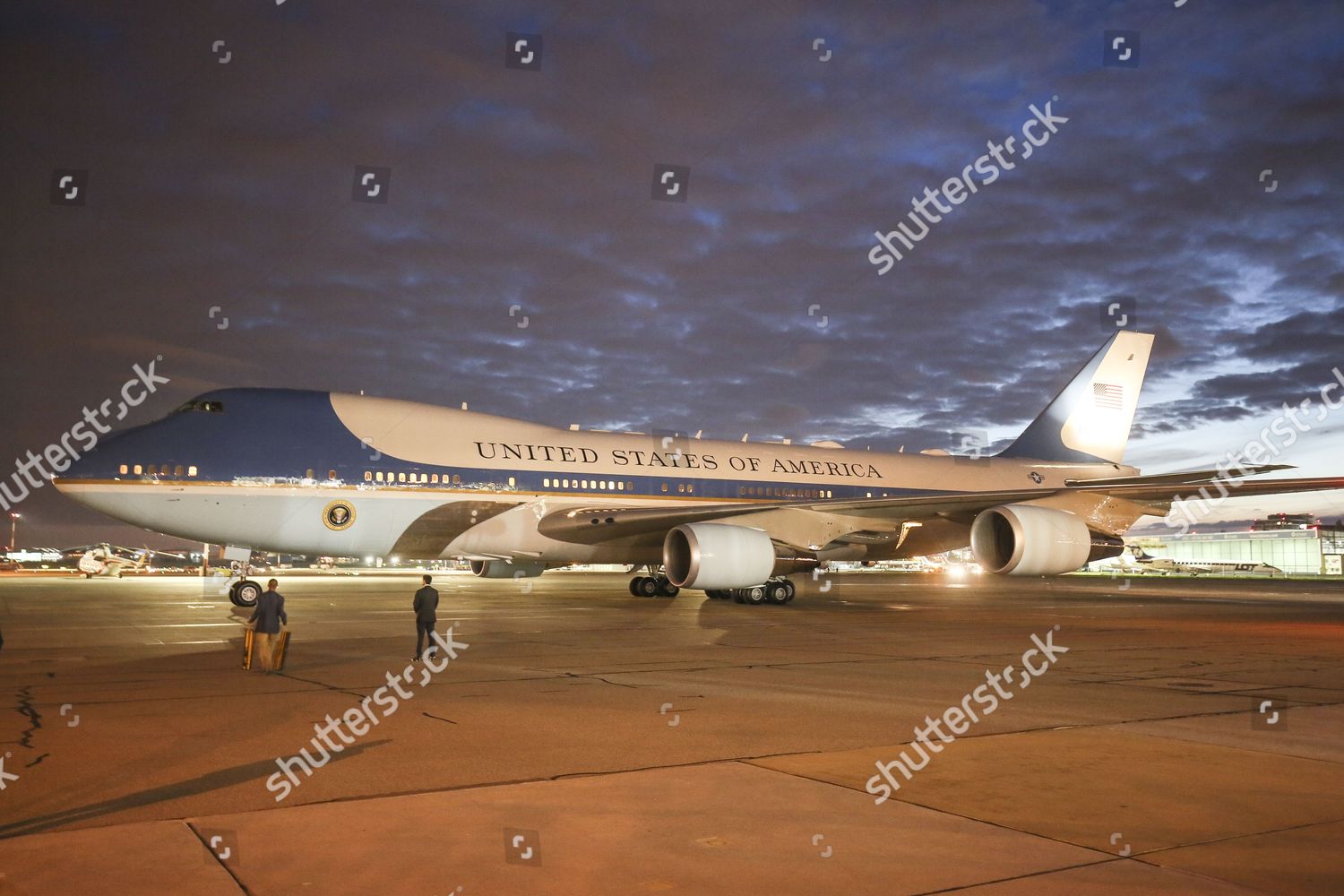 Air Force One Us President Donald Editorial Stock Photo - Stock Image ...