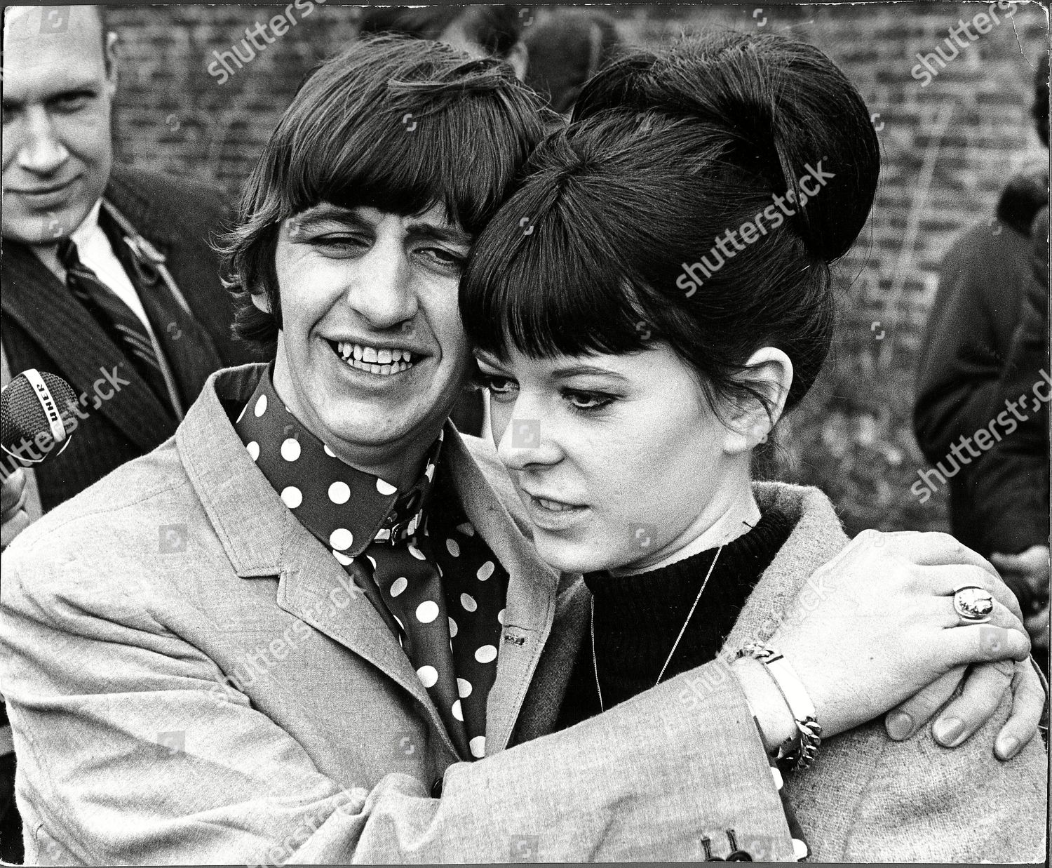 Ringo Starr His New Wife Maureen Redaktionelles Stockfoto – Stockbild ...