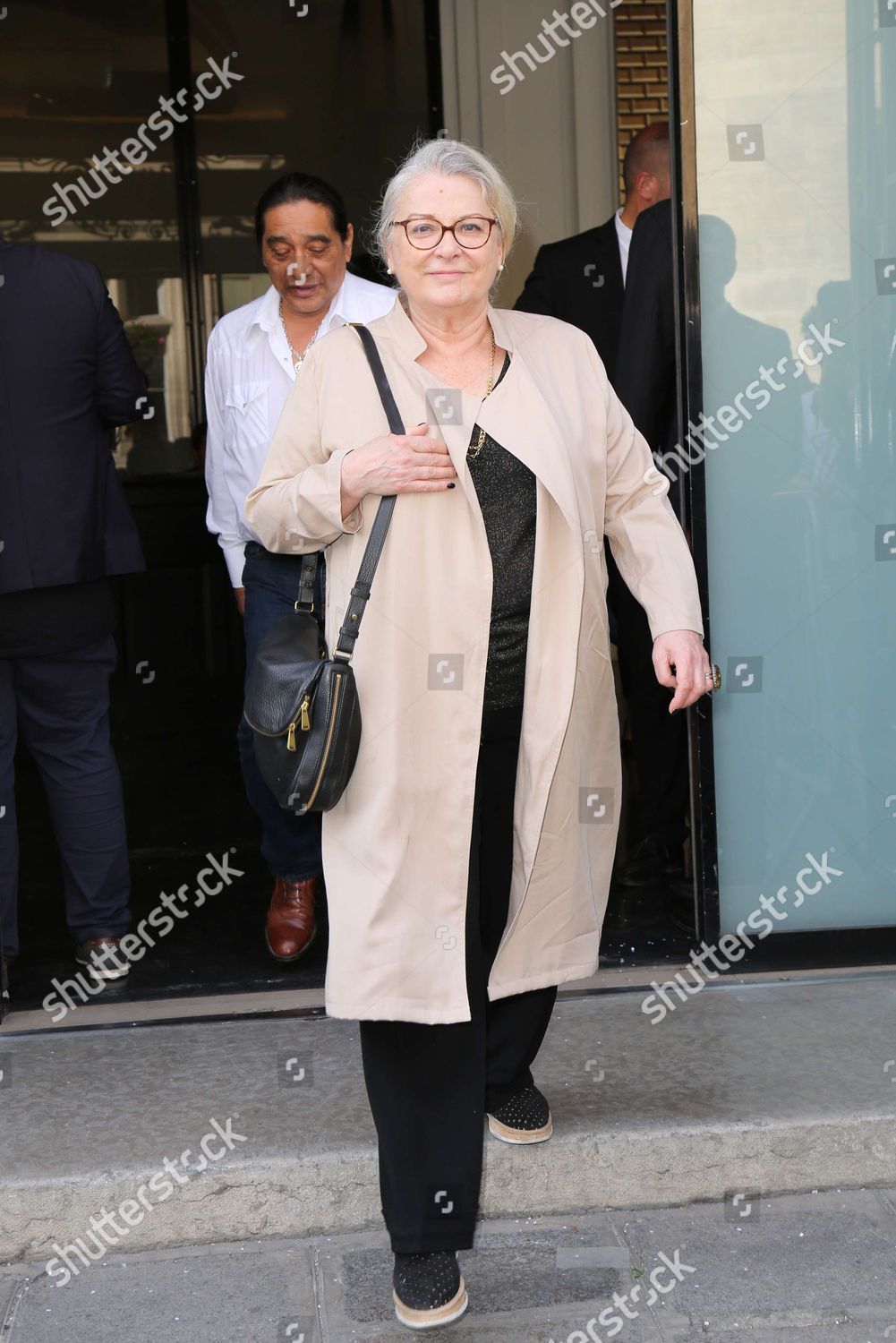 Josiane Balasko Her Husband George Aguilar Editorial Stock Photo ...