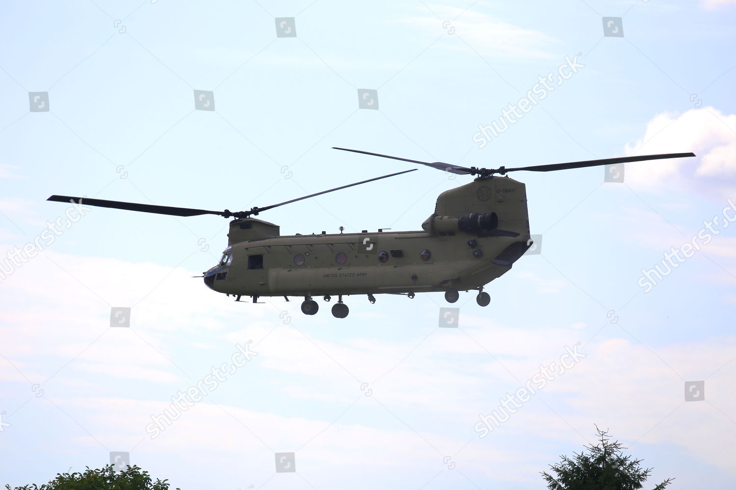 Helicopter Ch47 Chinook Editorial Stock Photo - Stock Image | Shutterstock