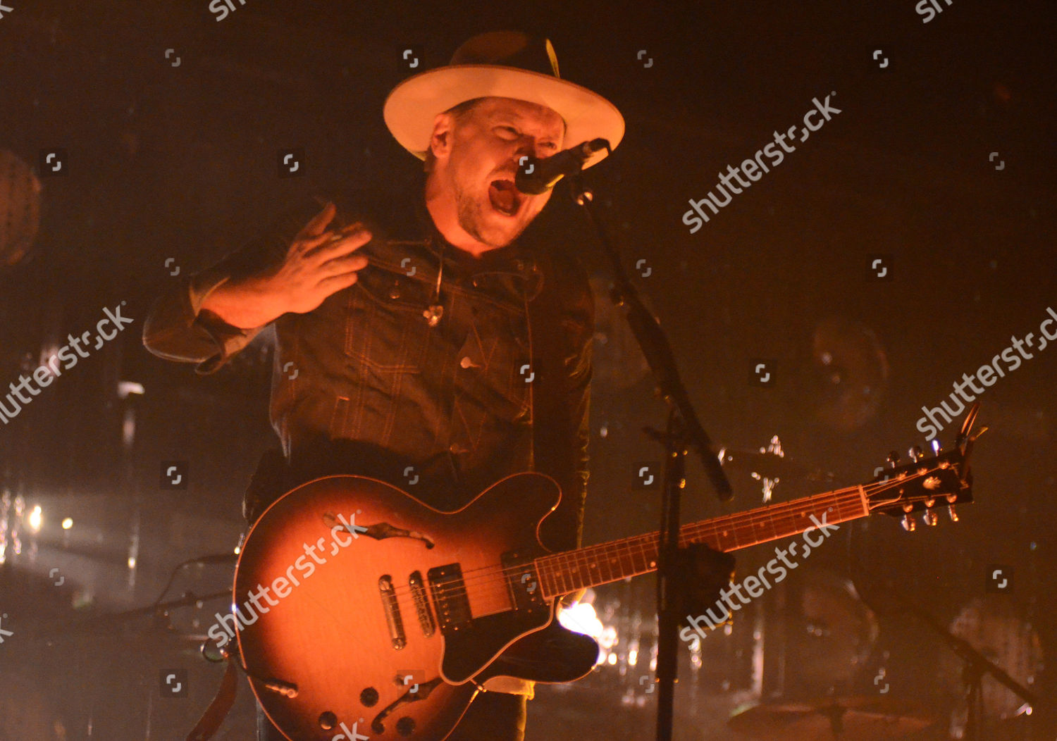 Lead Singer Bear Rinehart Band Needtobreathe Editorial Stock Photo ...