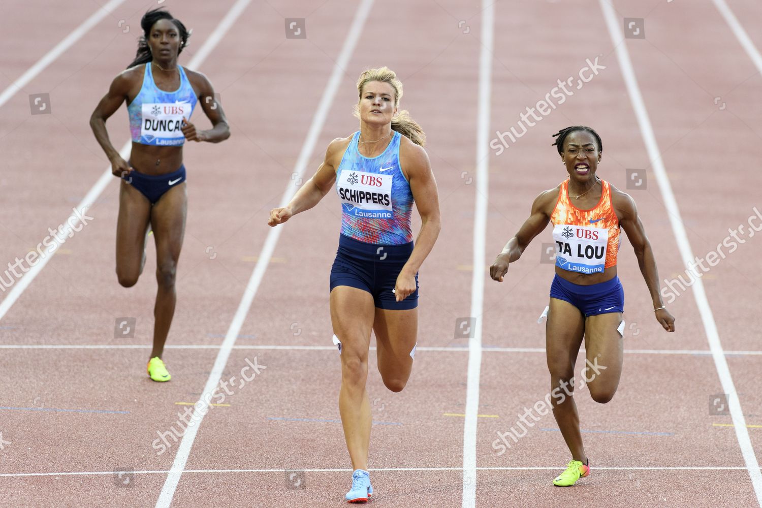 Kimberlyn Duncan Dafne Schippers Mariejosee Ta Editorial Stock Photo ...