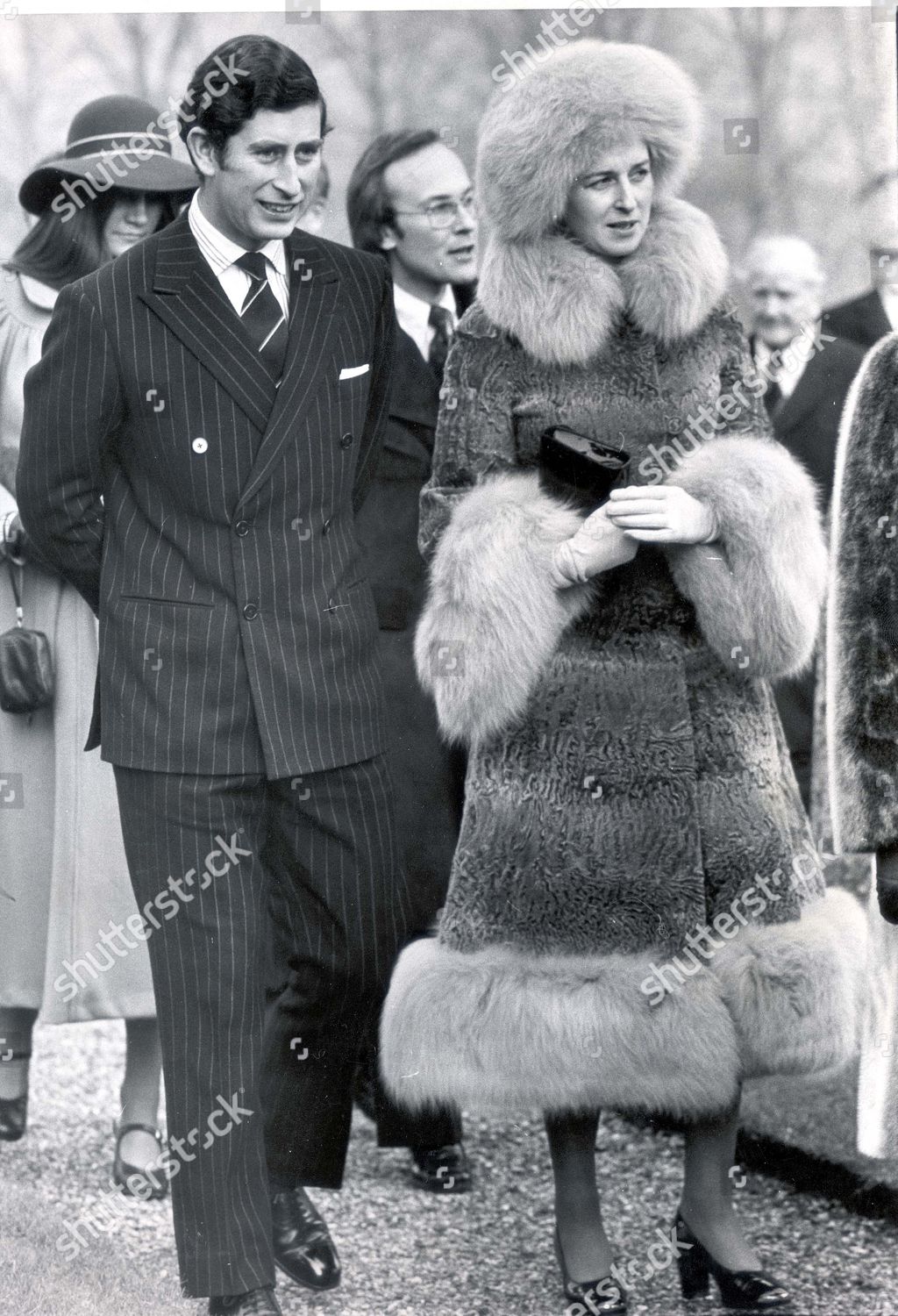 Prince Wales 1975 Picture Shows Prince Editorial Stock Photo - Stock ...
