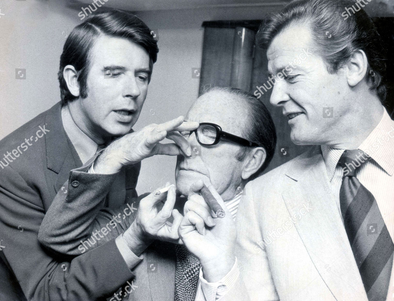 Leslie Crowther Arthur Askey Roger Moore Editorial Stock Photo - Stock ...