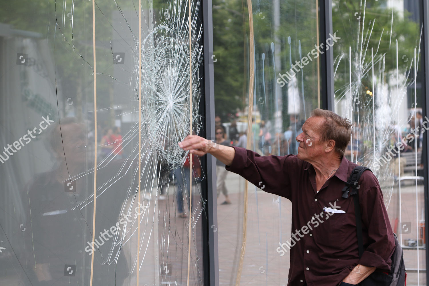 Windows Smashed Graffitied Editorial Stock Photo - Stock Image ...