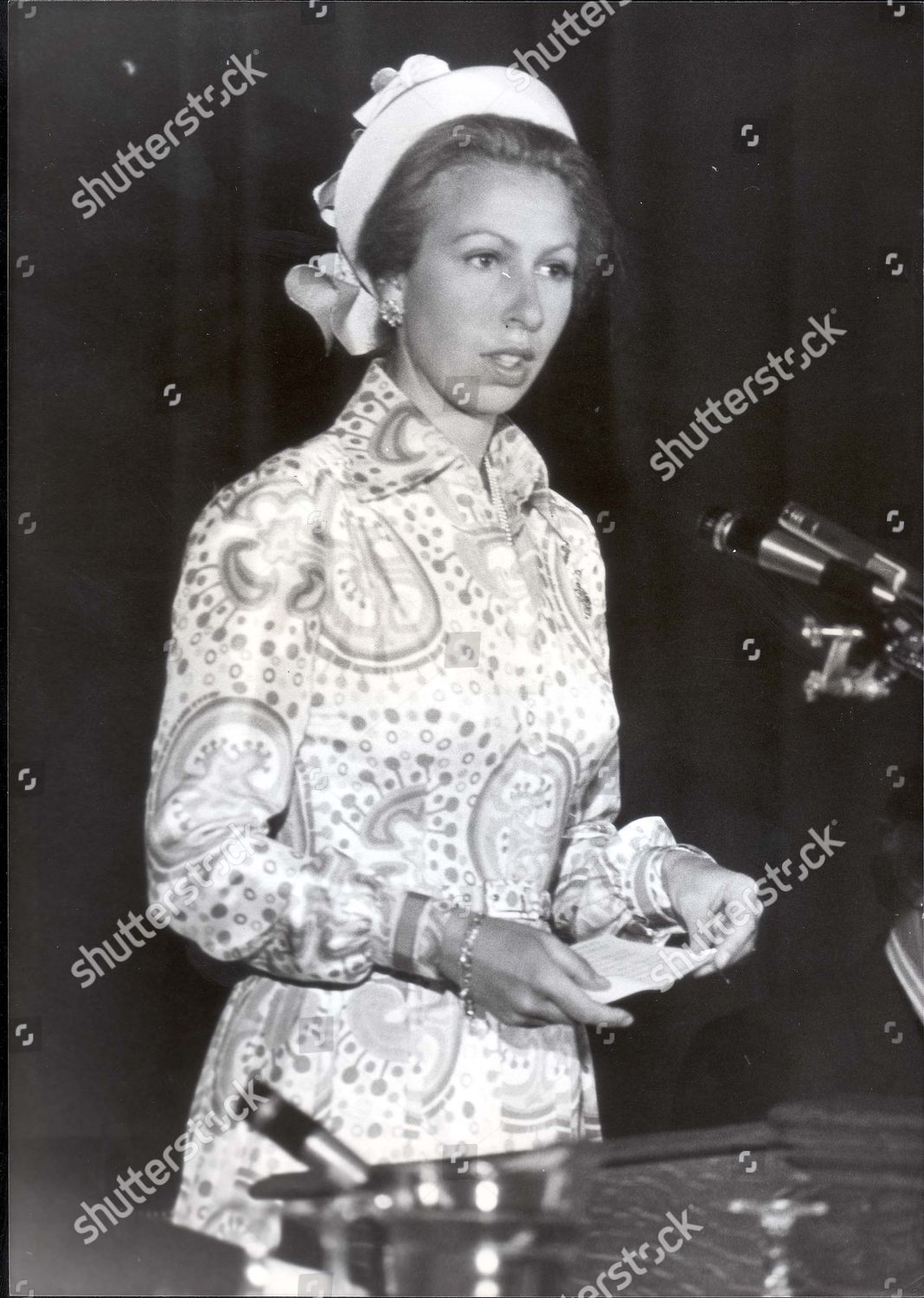 Princess Anne Now Princess Royal 1979 Editorial Stock Photo - Stock ...