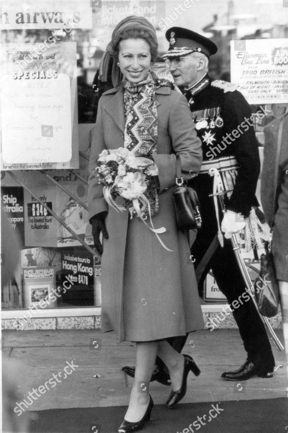 Princess Anne Now Princess Royal 1979 Editorial Stock Photo - Stock ...