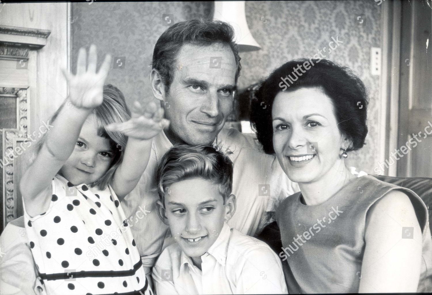Actor Charlton Heston Wife Lydia Clarke Editorial Stock Photo - Stock ...
