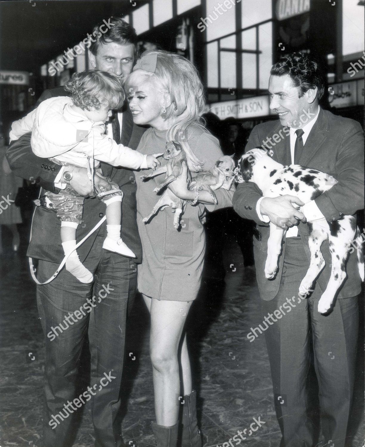 Jayne Mansfield Alan Wells London Airport Editorial Stock Photo - Stock ...