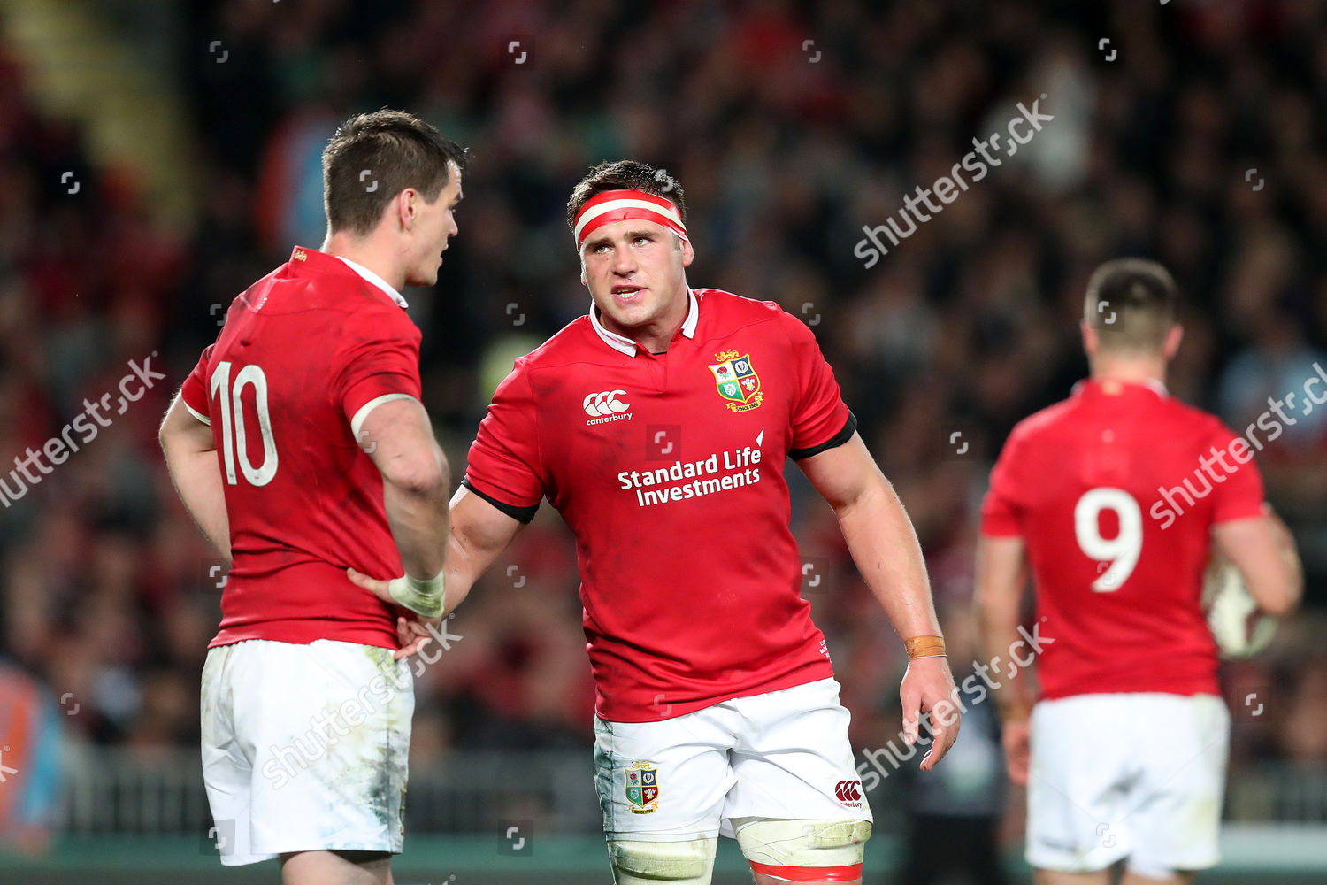 Cj Stander Speaks Jonathan Sexton Editorial Stock Photo - Stock Image ...