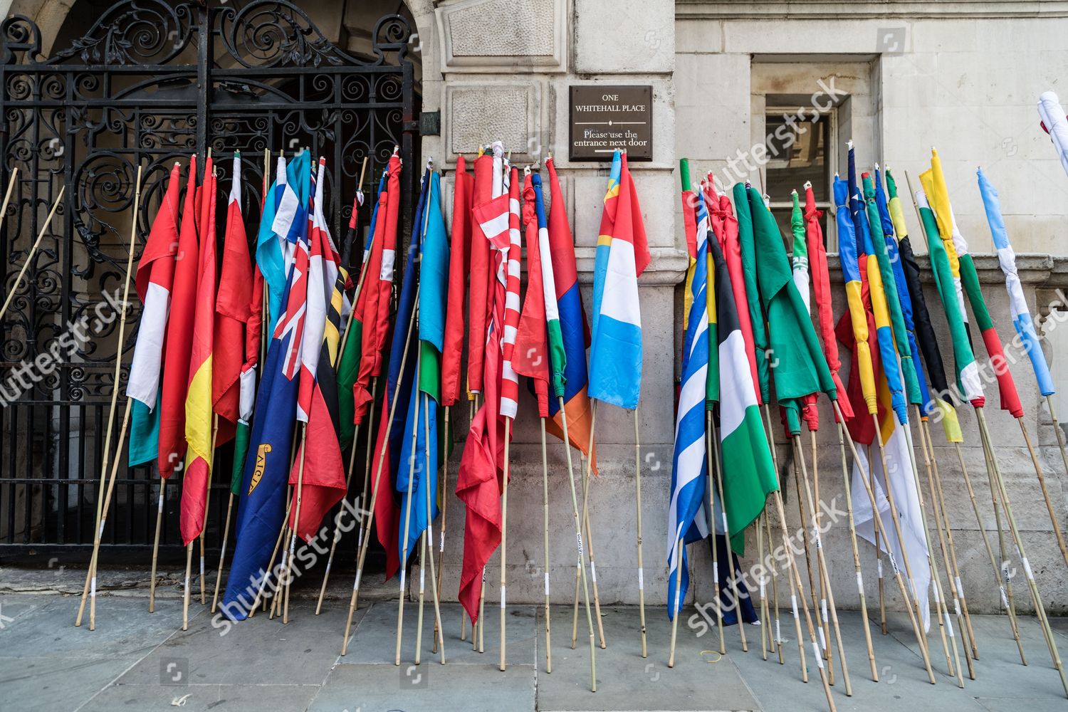 Collection World Flags Packed Away End Editorial Stock Photo - Stock ...