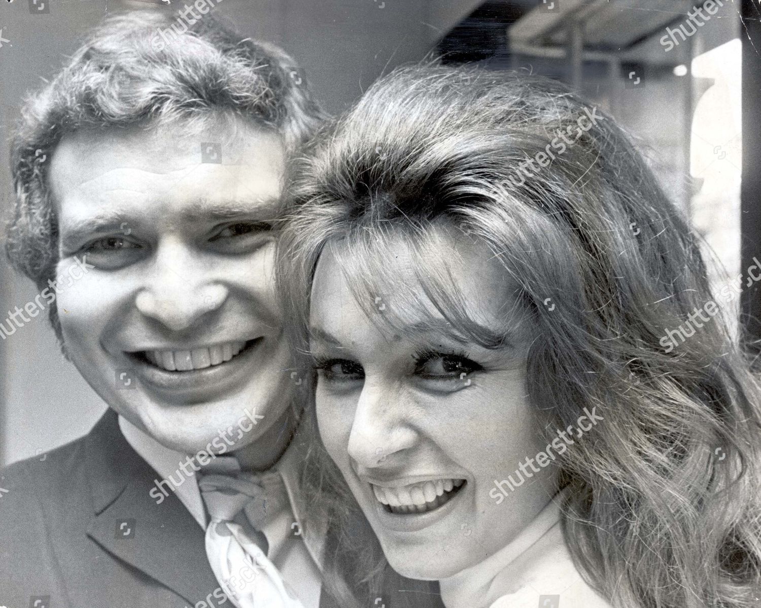 Actor Derren Nesbitt Pictured His Actress Editorial Stock Photo - Stock ...
