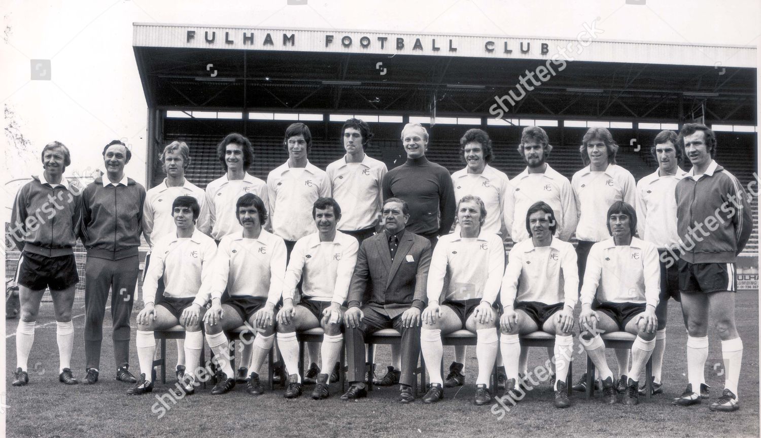 Fulham Football Club Team Photograph Back Editorial Stock Photo - Stock ...