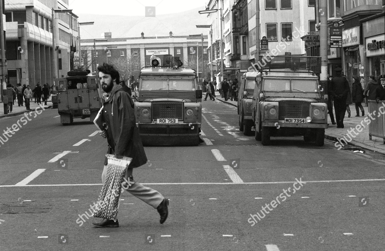 Royal Ulster Constabulary Armed Police Officers Editorial Stock Photo ...