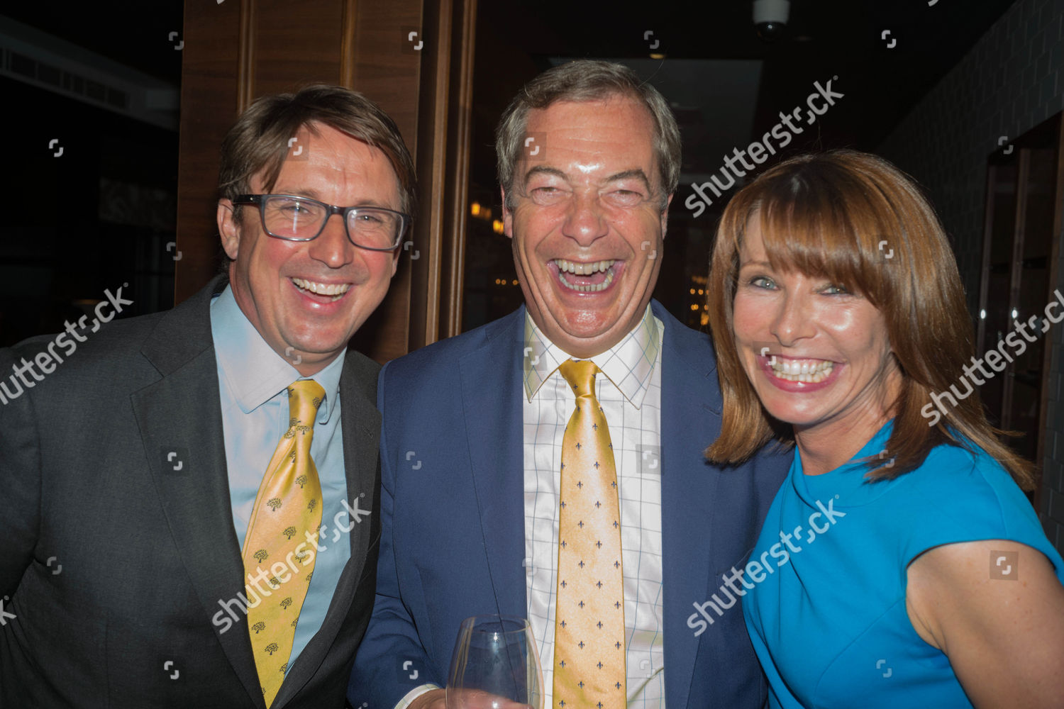 Jason Farrell Nigel Farage Kay Burley Editorial Stock Photo - Stock ...