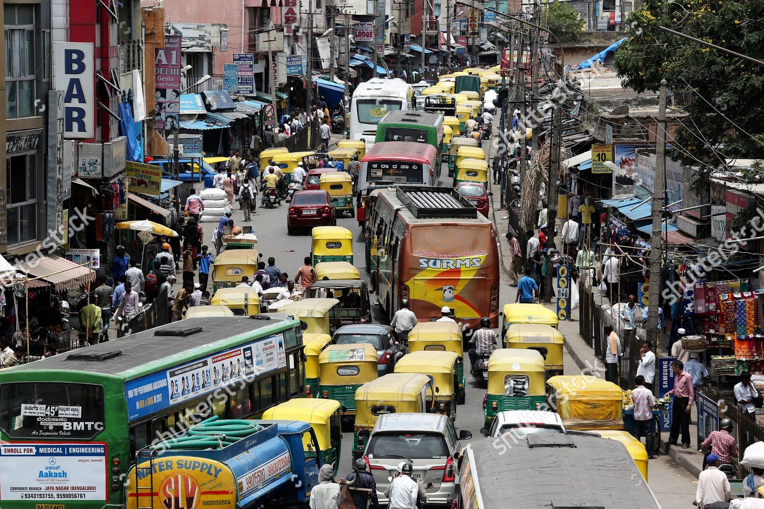 General View Showing People Commute On Editorial Stock Photo - Stock ...
