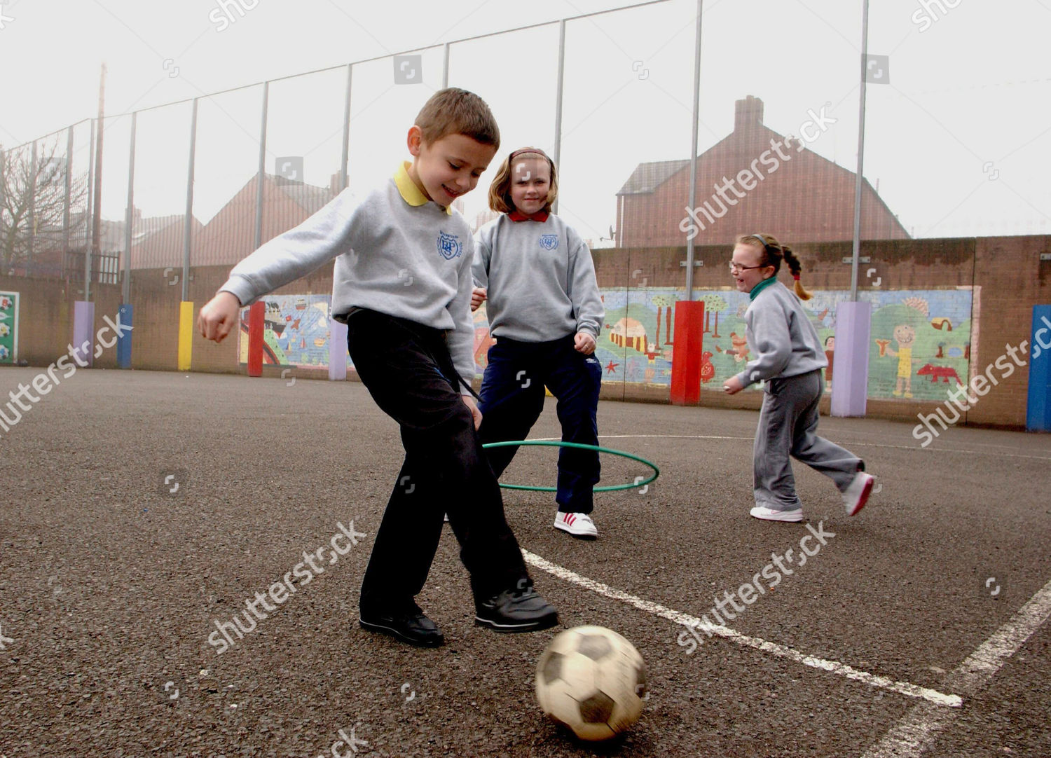 Children Playing Beechfield Primary School Whose Editorial Stock Photo ...
