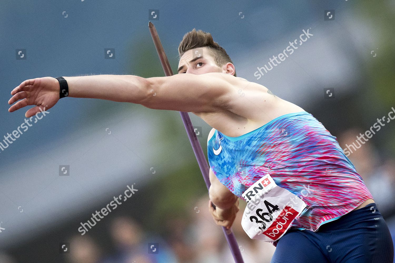 Johannes Vetter Germany Action During Javelin Editorial Stock Photo ...