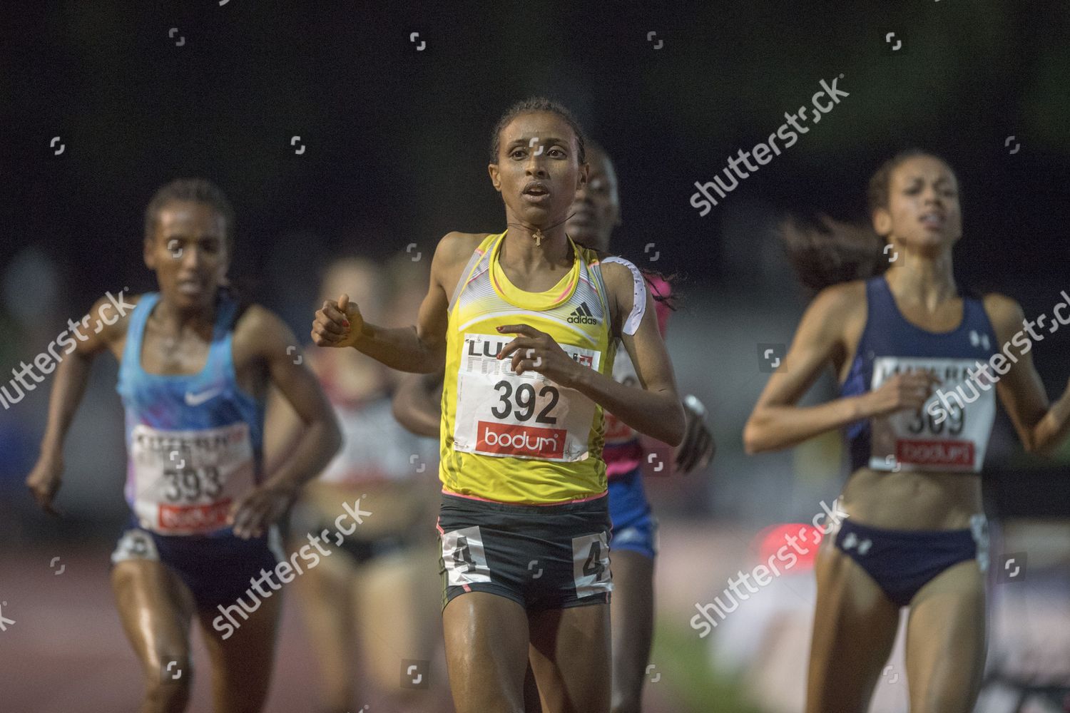 Azmera Gebru Ethiopia Wins Womens 3000m Editorial Stock Photo - Stock ...