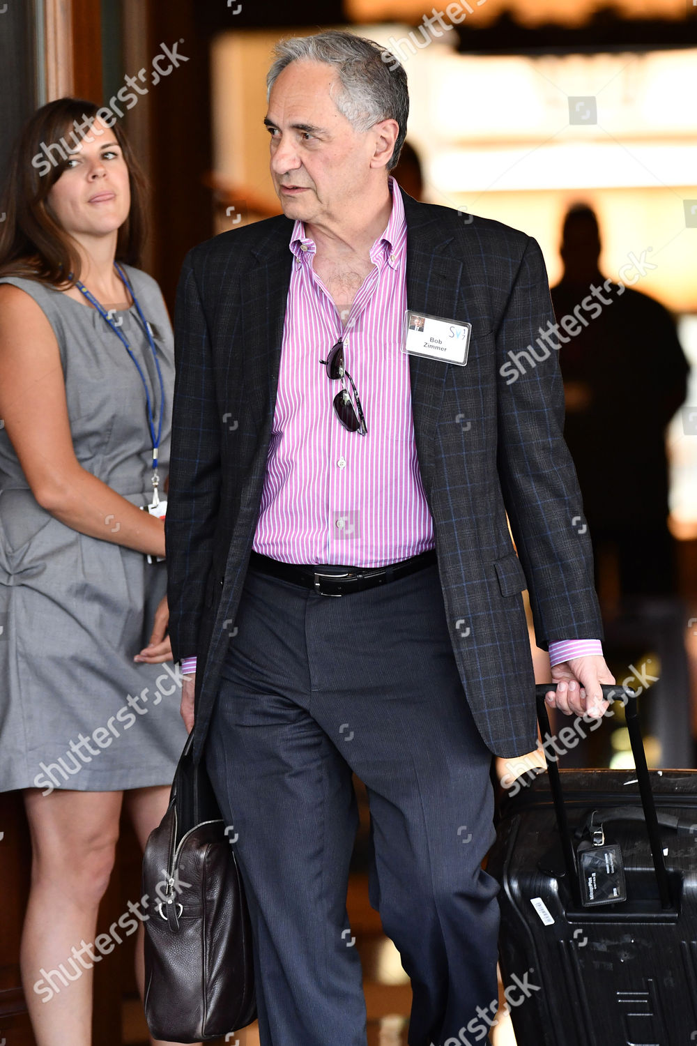 Robert Zimmer President University Chicago Editorial Stock Photo ...