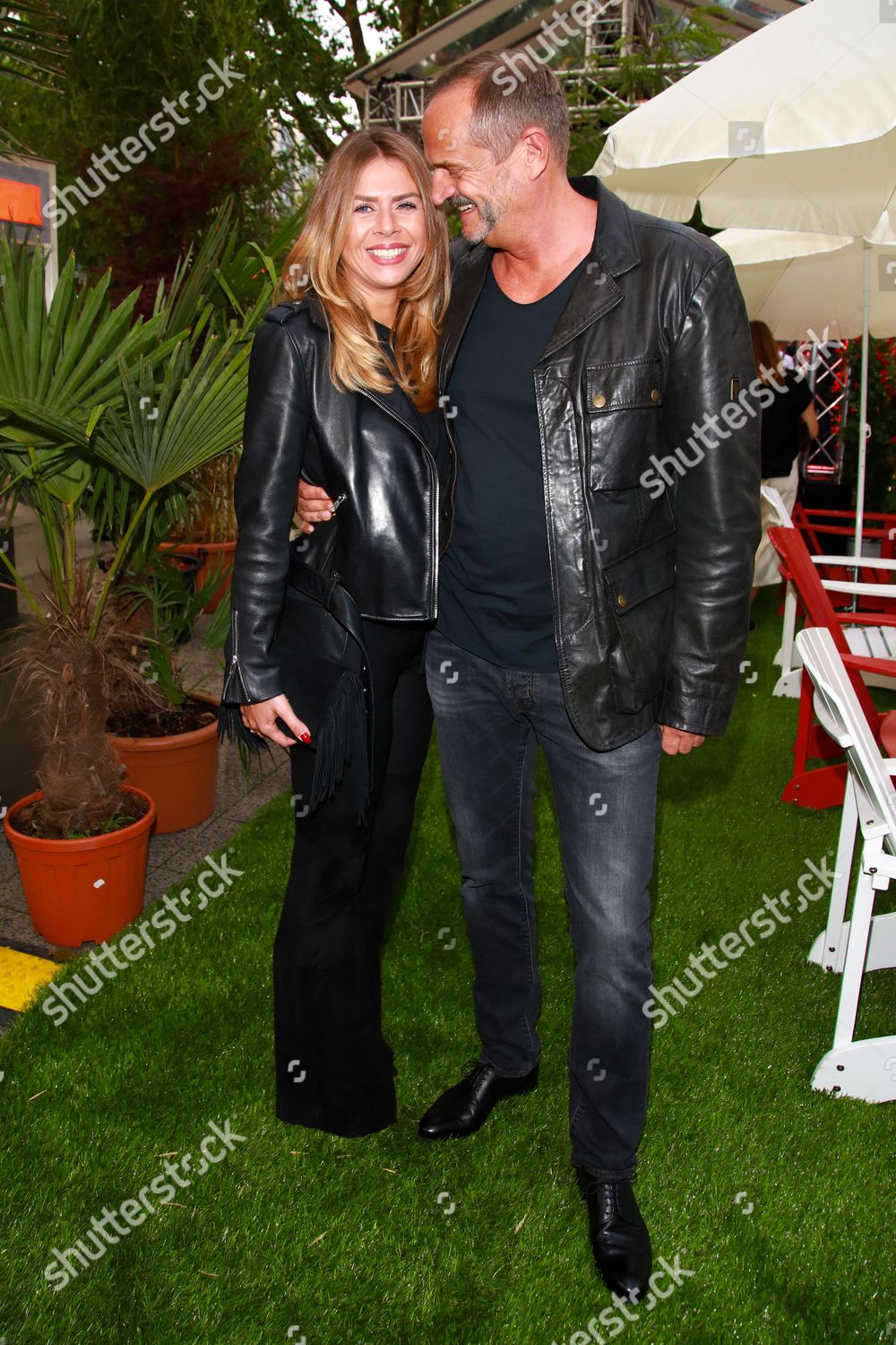 Goetz Elbertzhagen Mit Partner Lydia Editorial Stock Photo - Stock ...