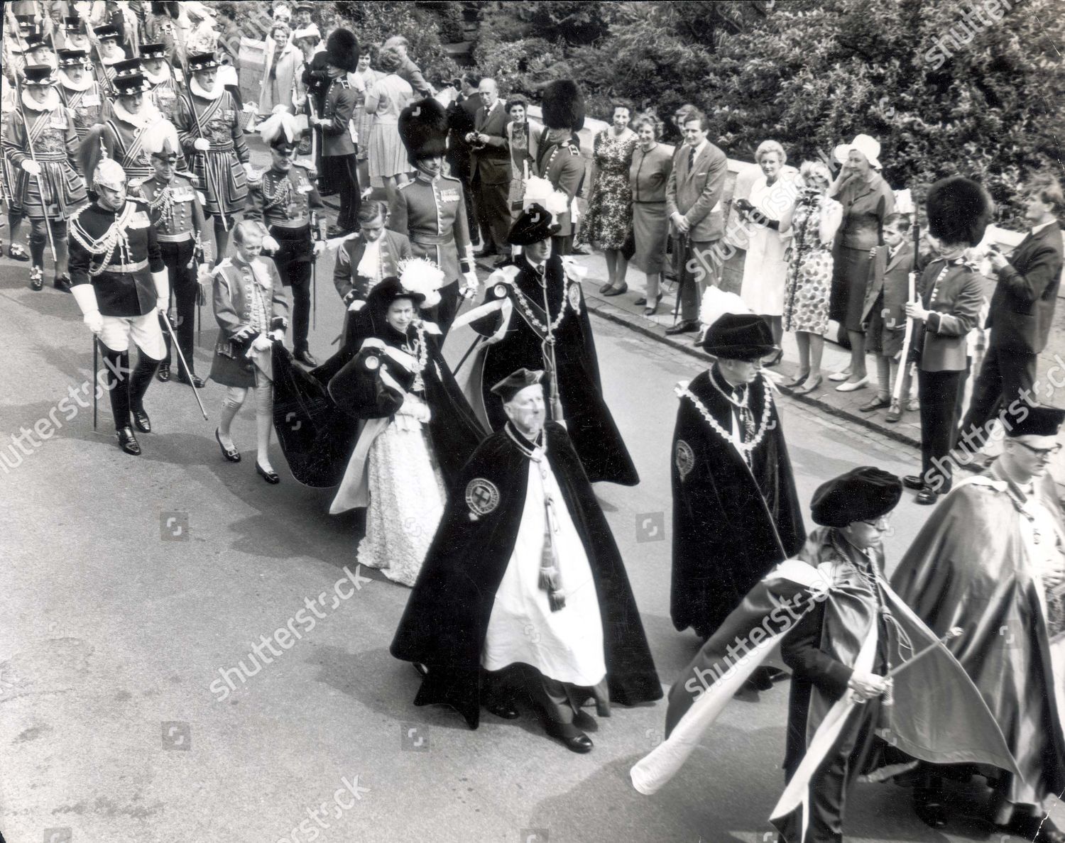 Queen Elizabeth Ii Prince Philip Order Editorial Stock Photo - Stock ...
