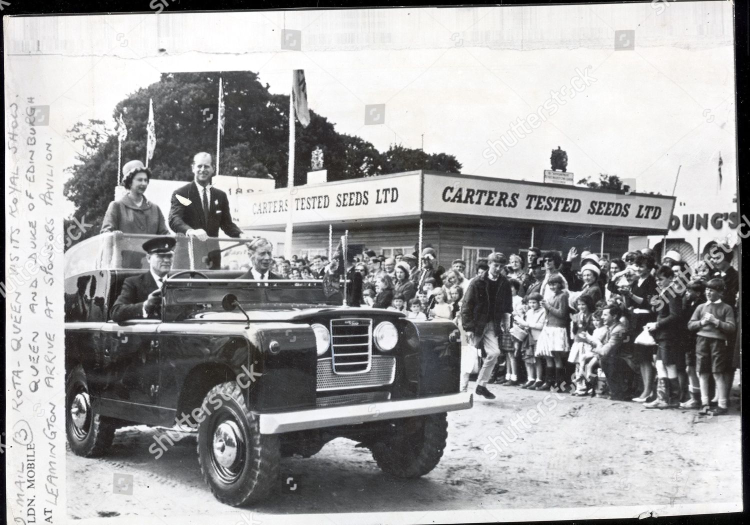 Royal Show Stoneleigh Abbey Queen Elizabeth Editorial Stock Photo ...