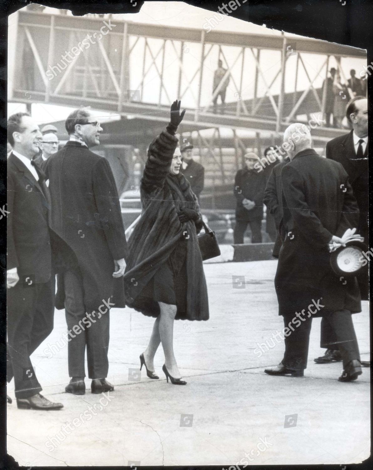 Princess Margaret 12 Mar 1964 Goodbye Editorial Stock Photo - Stock ...