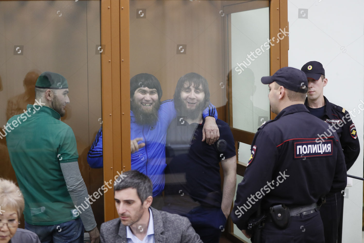 Shadid Gubashev Anzor Gubashev Zaur Dadayev Editorial Stock Photo ...