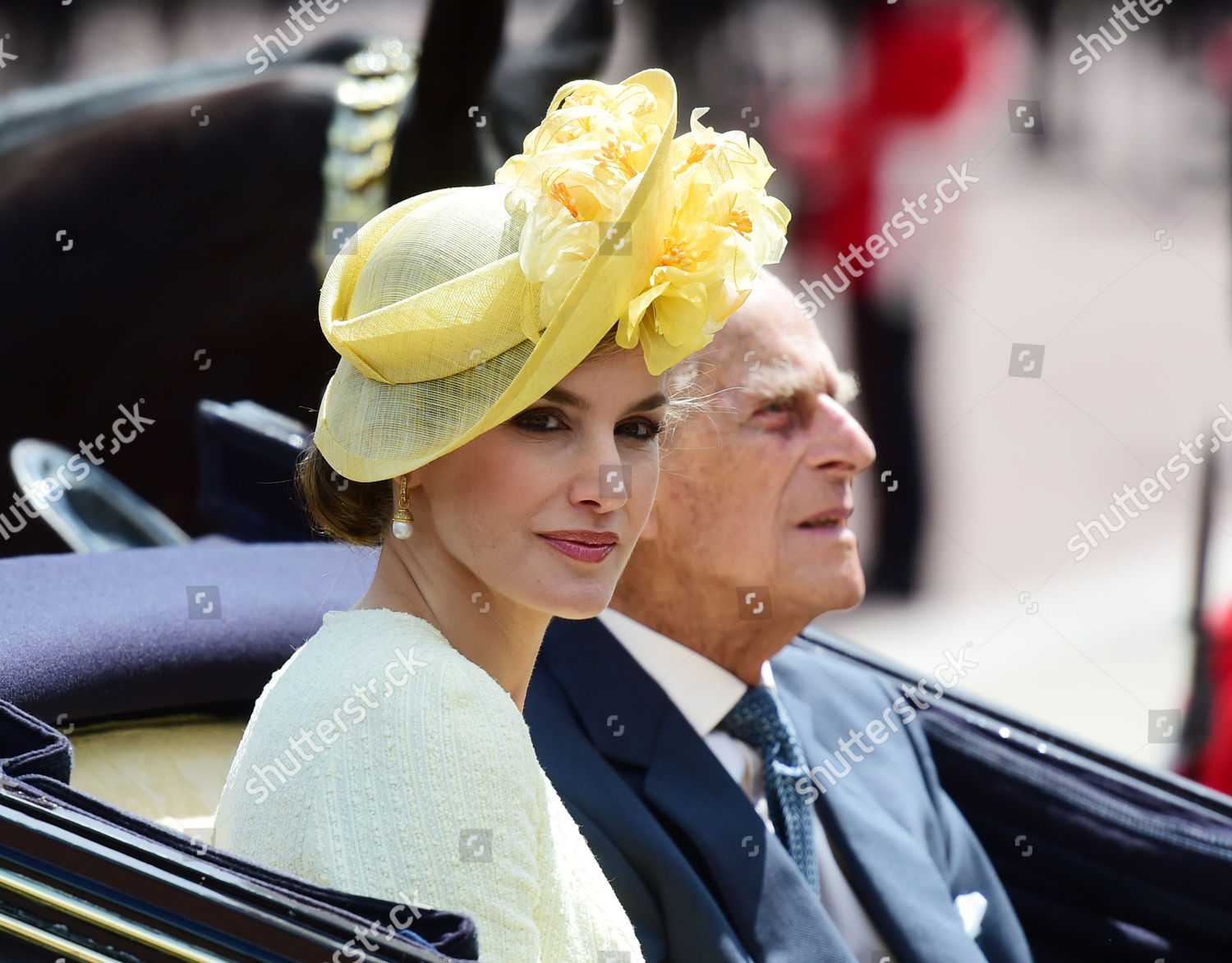 Queen Letizia Prince Philip Buckingham Palace Editorial Stock Photo ...