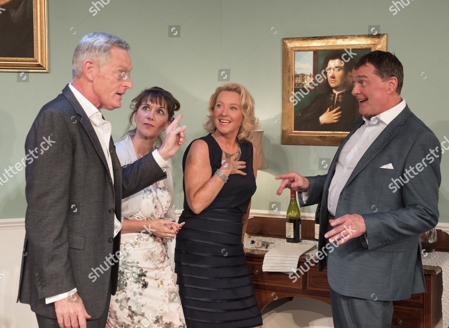 Michael Simkins Hugh Alexandra Gilbreath Gill Editorial Stock Photo ...