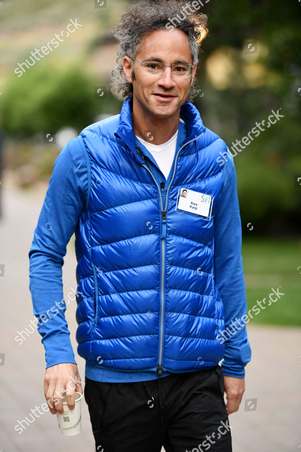 Alex Karp Ceo Palantir Technologies Editorial Stock Photo - Stock Image ...