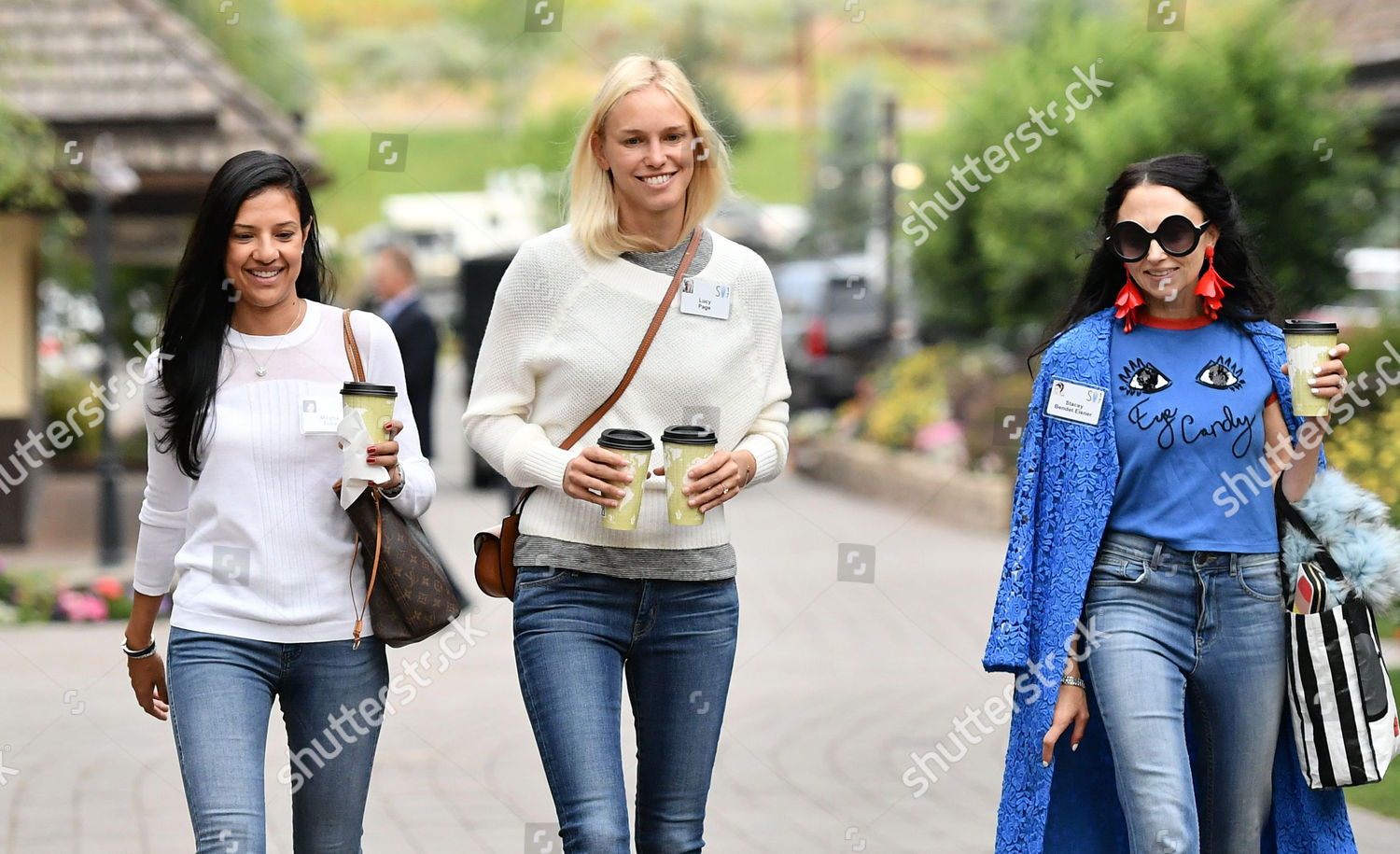 Megha Tolia Lucy Page Stacey Bendet Editorial Stock Photo - Stock Image ...