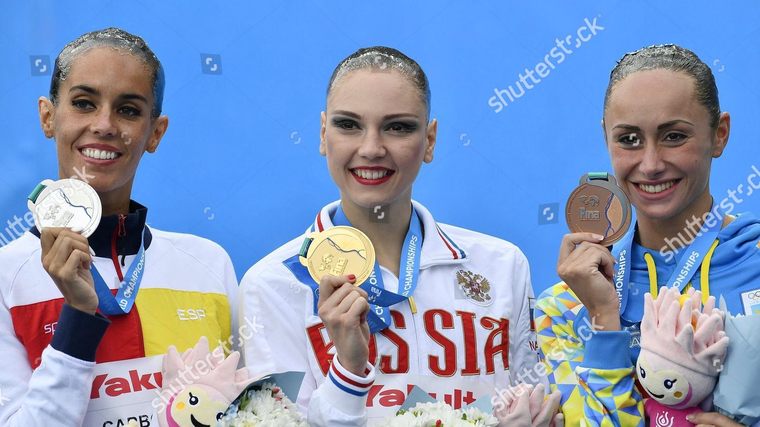 Gold Medal Winning Svetlana Kolesnichenko C Editorial Stock Photo ...