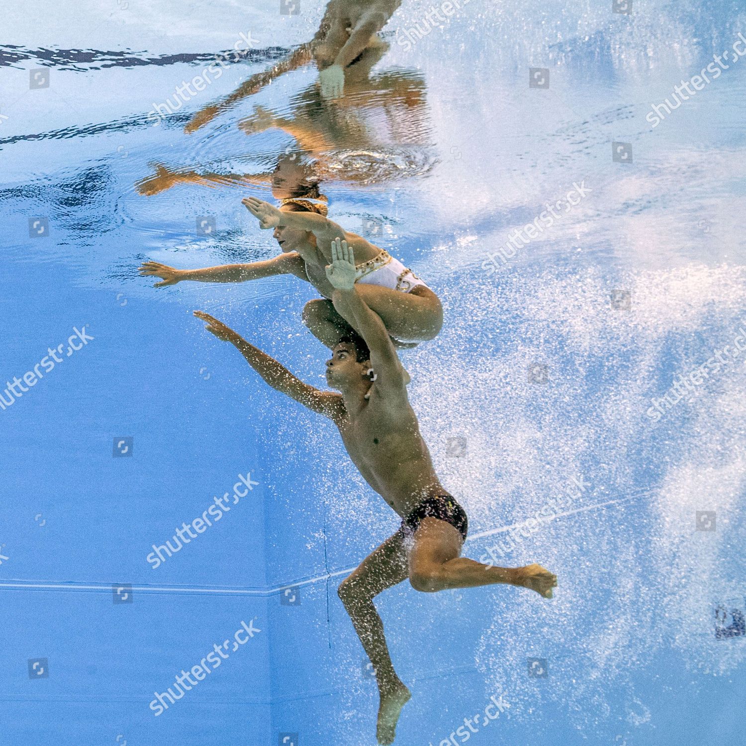 Renan Souza Giovana Stephan Brazil Perform Editorial Stock Photo ...