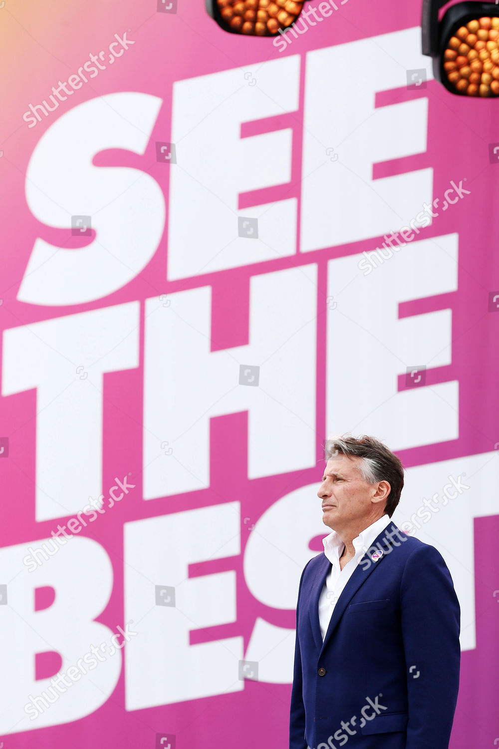 Lord Seb Coe Stands During National Editorial Stock Photo - Stock Image ...